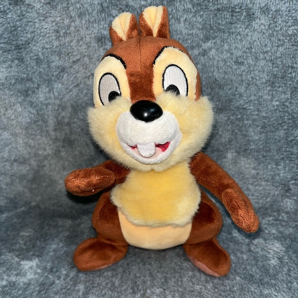 Disney | Toys | Disneyland Disneys Chipmunk Chip Plush | Poshmark